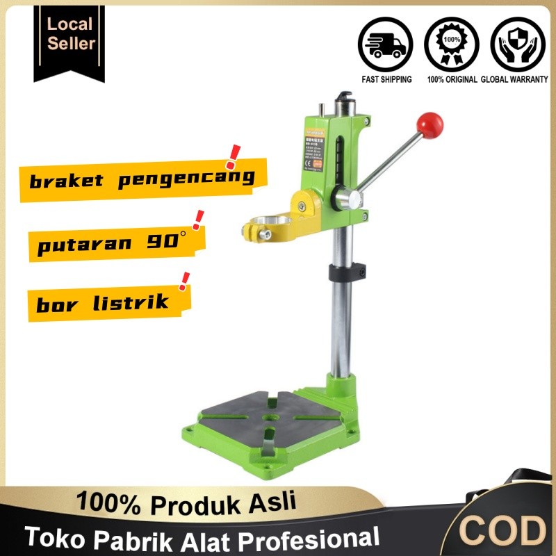 Jual Stand Dudukan Bor / Drill Stand Stand Mesin Bor Tangan Stand Drill ...