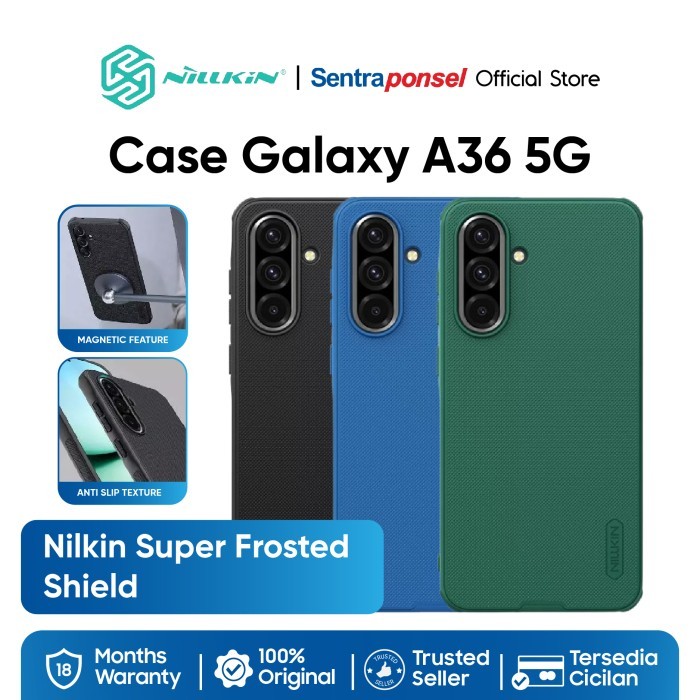 Jual Samsung Galaxy A36 Case Super Frosted Shield Samsung - Original Nilkin | Shopee Indonesia