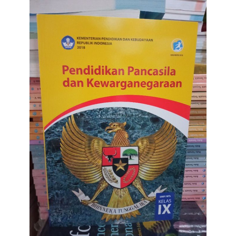 Jual PENDIDIKAN PANCASILA DAN KEWARGANEGARAAN UNTUK SMP KELAS 9 | Shopee Indonesia
