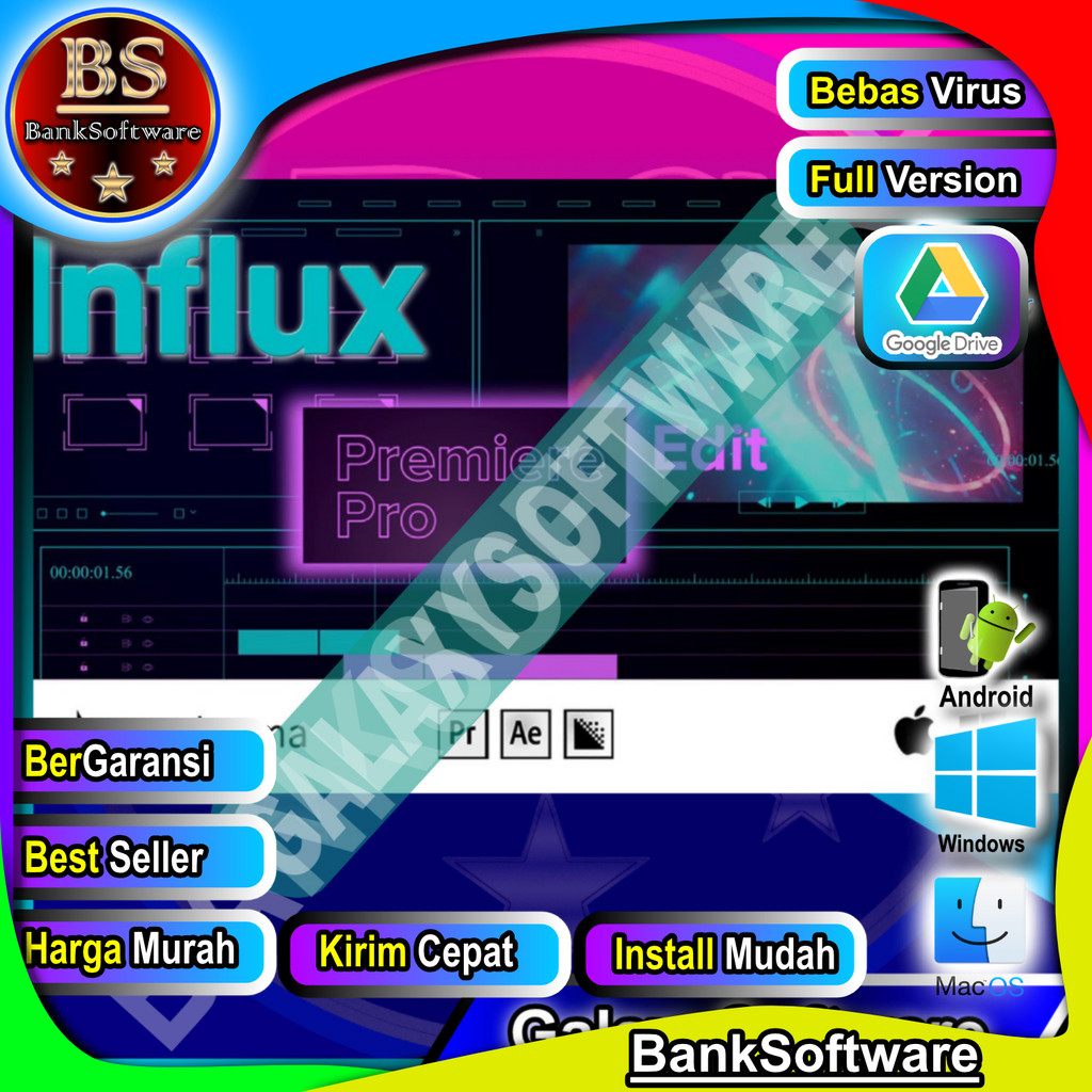 Jual Aescripts Influx v1.4.0 2023 windows for (Premiere Pro, After Effects, and Media Encoder ...
