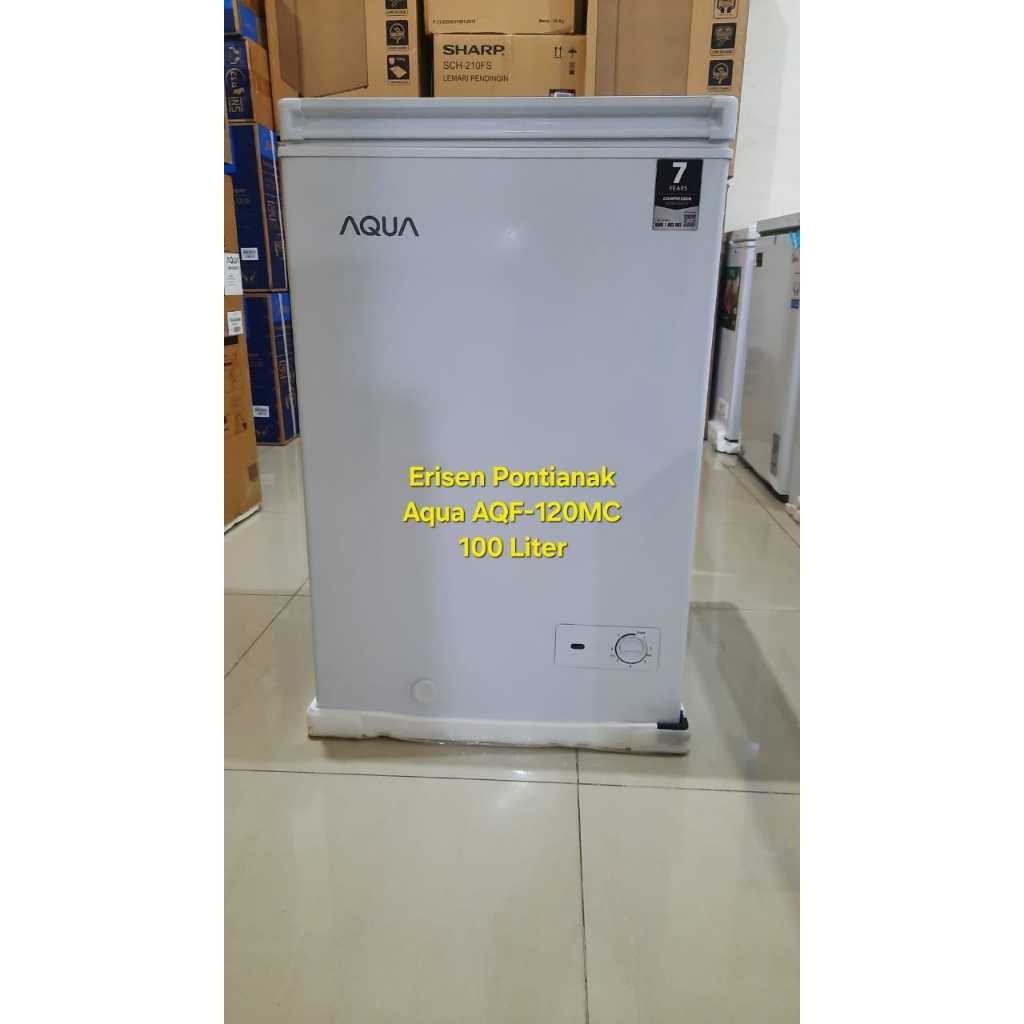 Jual AQUA AQF 120 MC Chest Freezer Box 100L | Shopee Indonesia