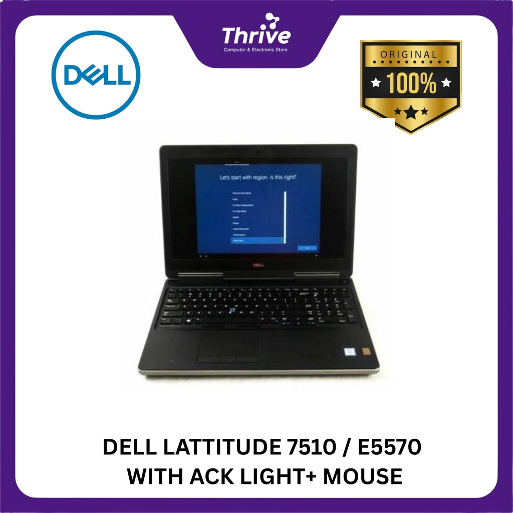 Jual Laptop Keypad "DELL LATTITUDE 7510 / E5570 WITH ACK LIGHT+ MOUSE ...
