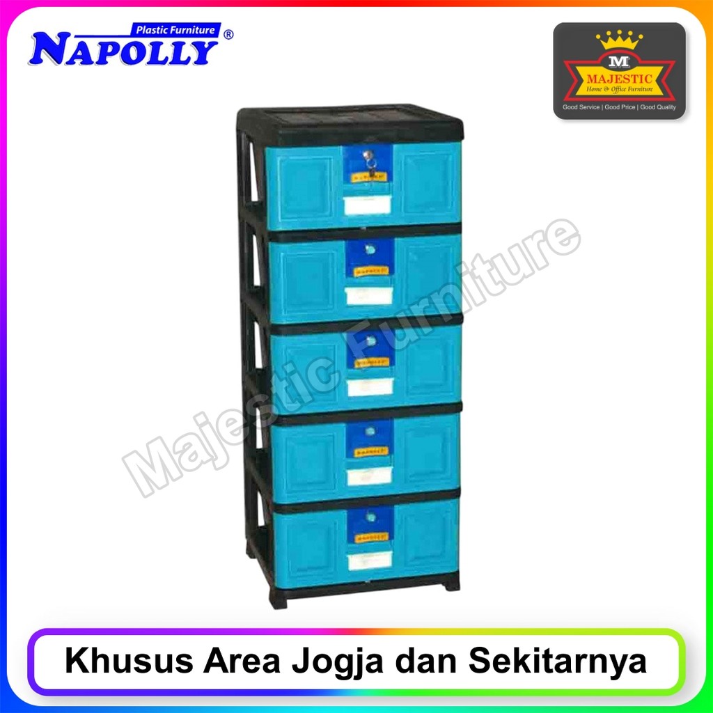 Jual Container Plastik Napolly STA 5000 BK1 (Jogja) | Shopee Indonesia