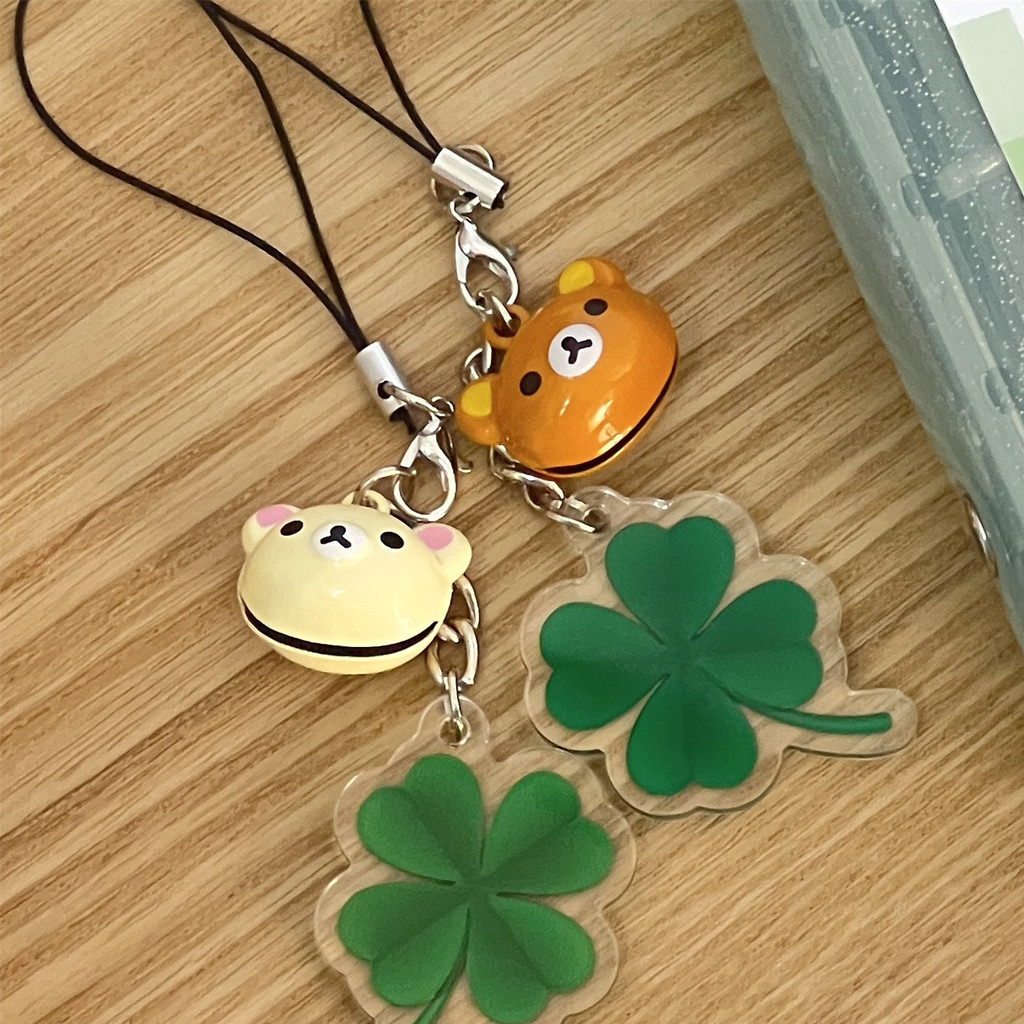 Jual [HARU] Rilakkuma & Clover series Keychain Gantungan Kunci ...