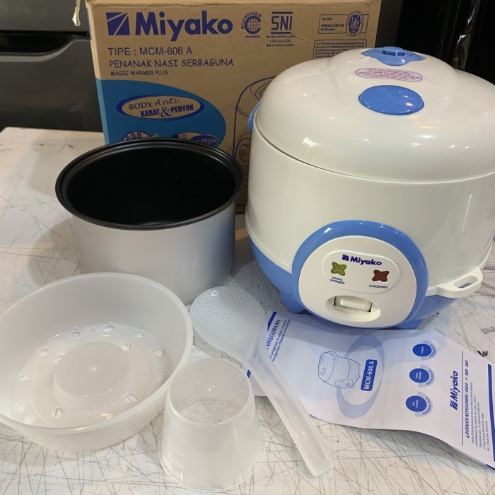 Jual RICE COOKER MIYAKO MCM-606 A | Shopee Indonesia