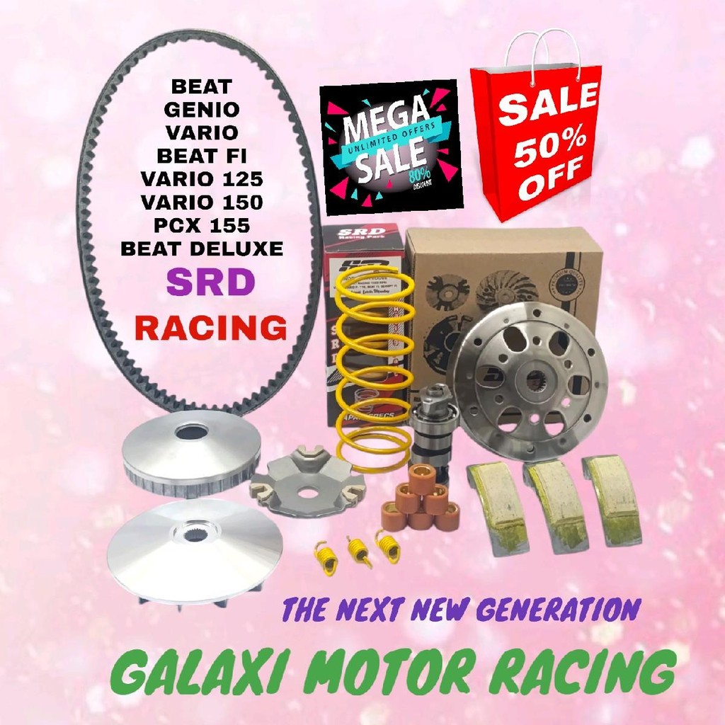 Jual PAKET FULL UPGRADE CVT RACING 1500 RPM HONDA BEAT VARIO PCX ADV ...