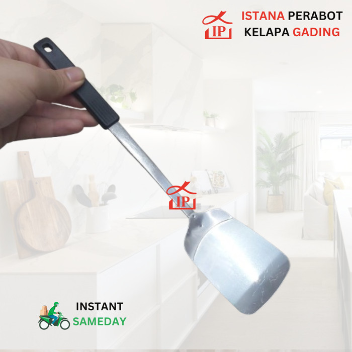 Jual Sodet Sunny Stainless 6cm Bakelite Handle Sutil Spatula | Shopee ...