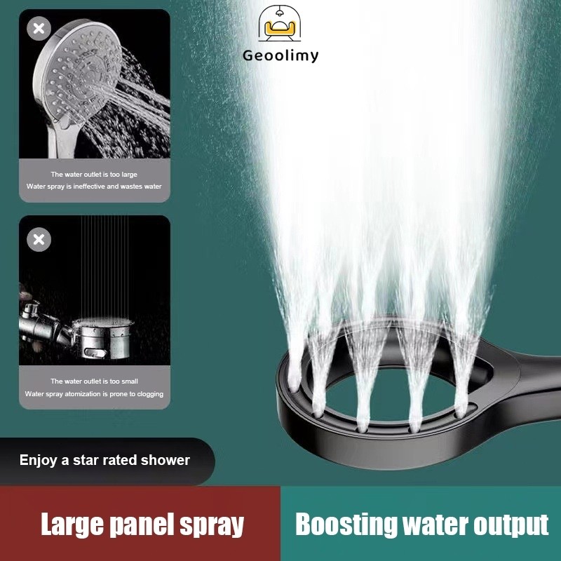 Jual Kepala Shower kamar mandi Set Hand kepala Shower Tekanan Tinggi ...