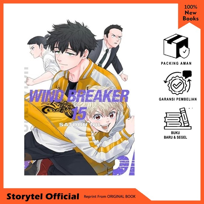 Jual Manga: WIND BREAKER vol.15 by Satoru Nii (English) | Shopee Indonesia