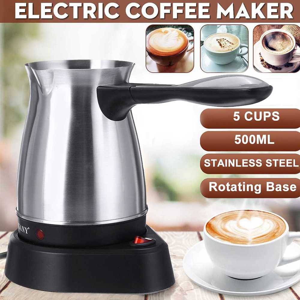 Jual Teko Pemanas Teh Kopi Turkish Coffee Maker Elektrik 600W 500ml ...