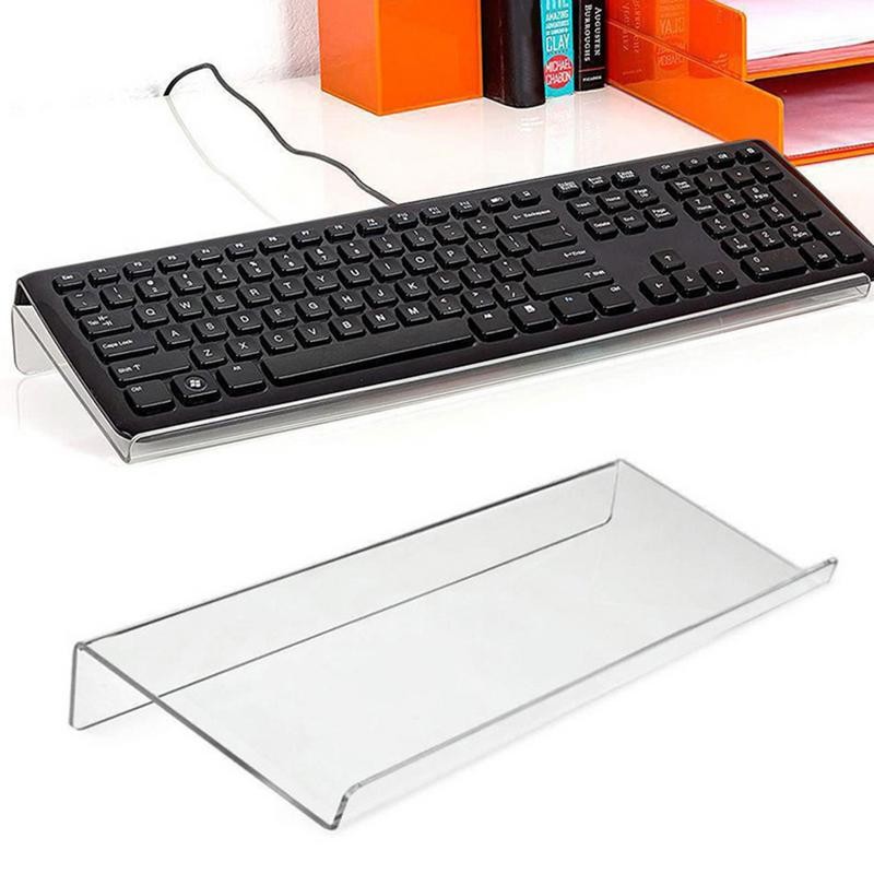 Jual Computer Keyboard Stand Transperant Ergonomic Typing Holder ...