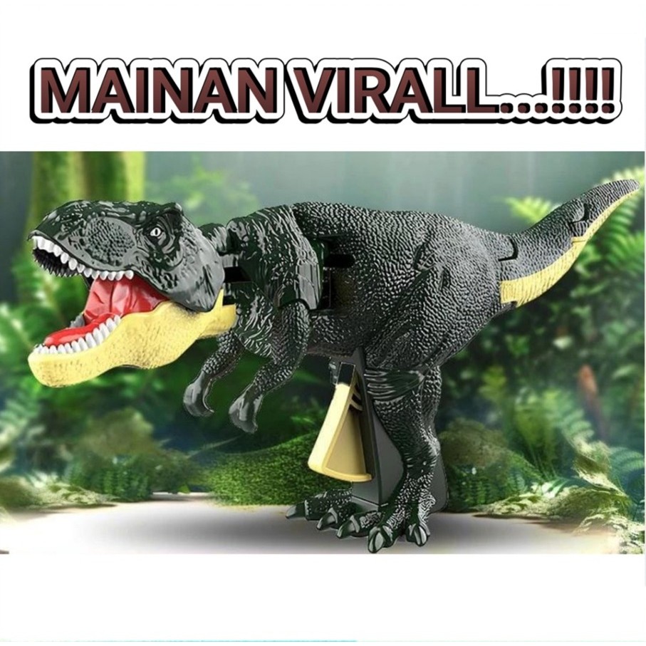 Jual MAINAN VIRAL DINOSAURUS Dinosaurus tekan mainan viral dinosaurus ...