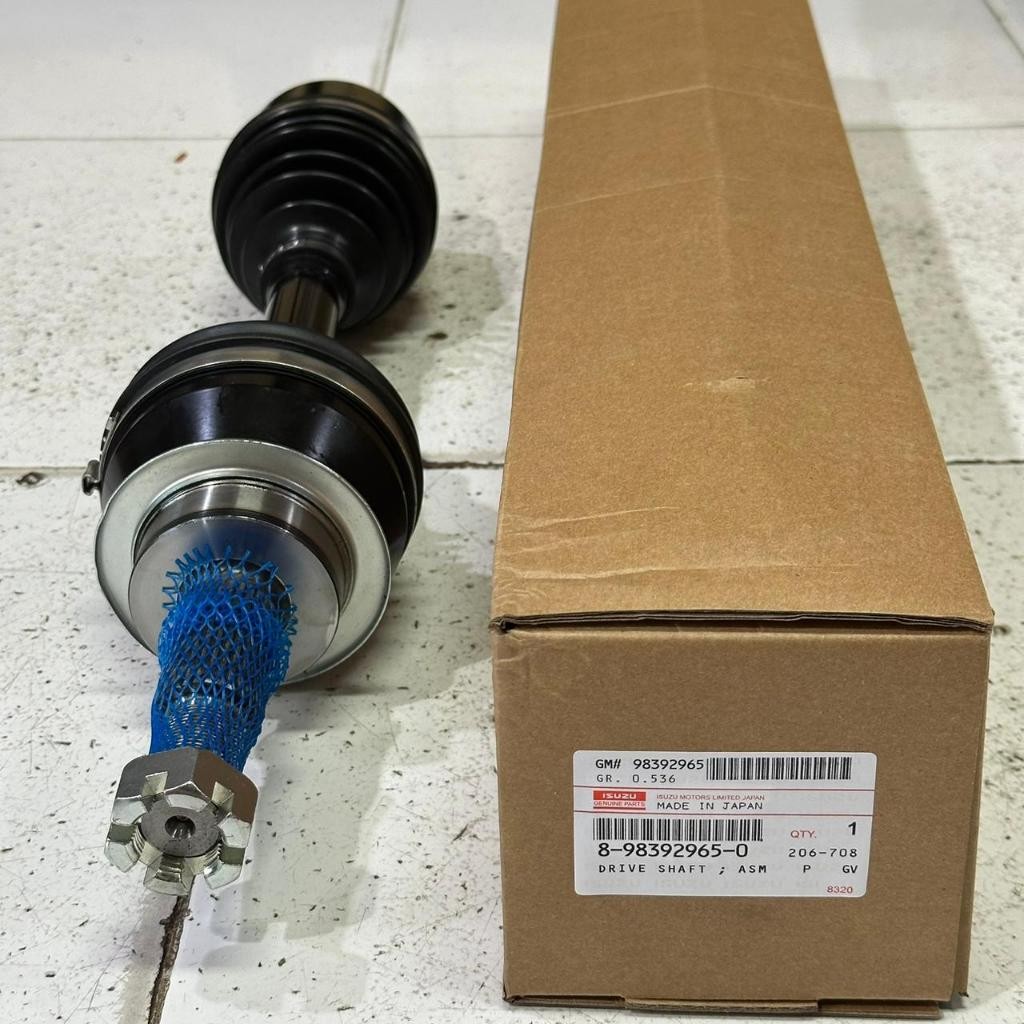 Jual DRIVE SHAFT ASM CV JOINT AS RODA DEPAN ISUZU DMAX 1900CC RZ4E 8 ...