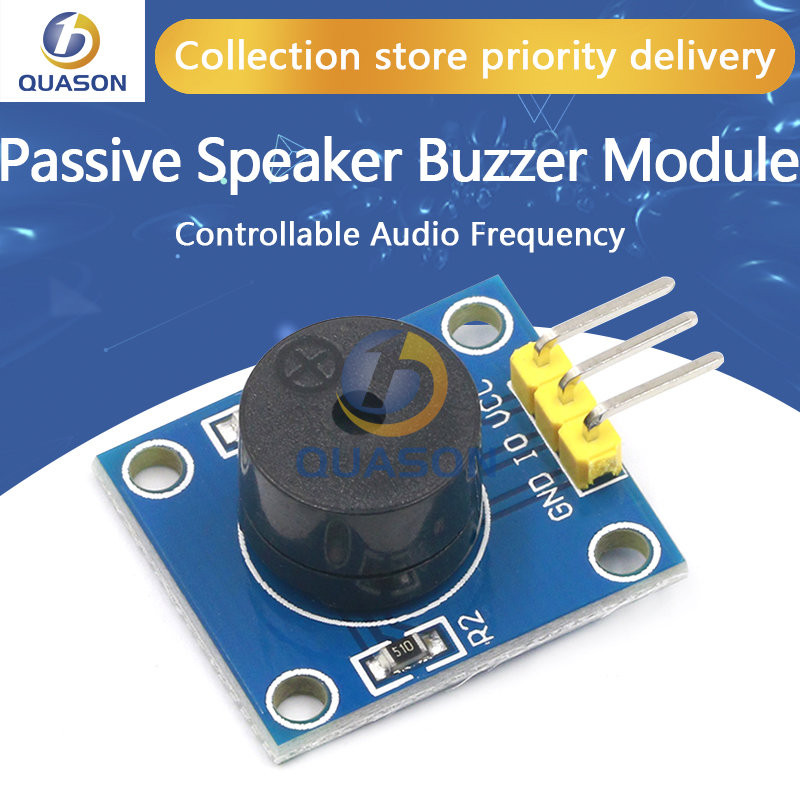 Jual Keyes Passive Speaker Buzzer Module forArduino works with Official Arduino Boards | Shopee ...