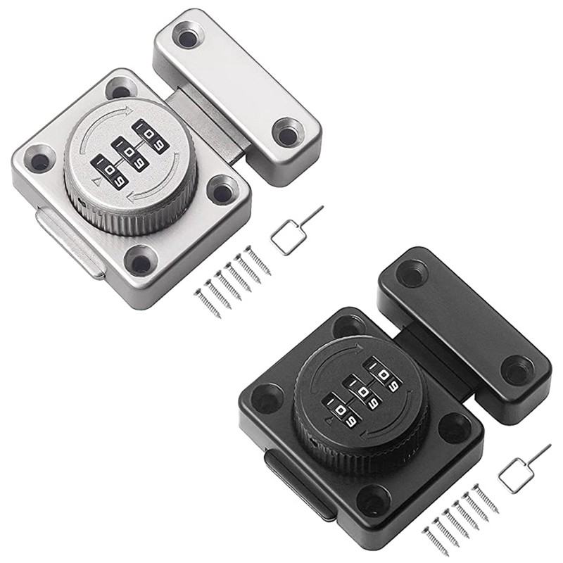 Jual Mechanical Keyless Cabinet Lock, Swivel Drawer Lock Combination ...