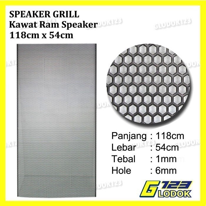 Jual Ram Grill Speaker Kawat Jaring Tutup Kotak Box Plat Besi Hexagonal ... Jual Ram Grill Speaker Kawat Jaring Tutup Kotak Box Plat Besi Hexagonal ...