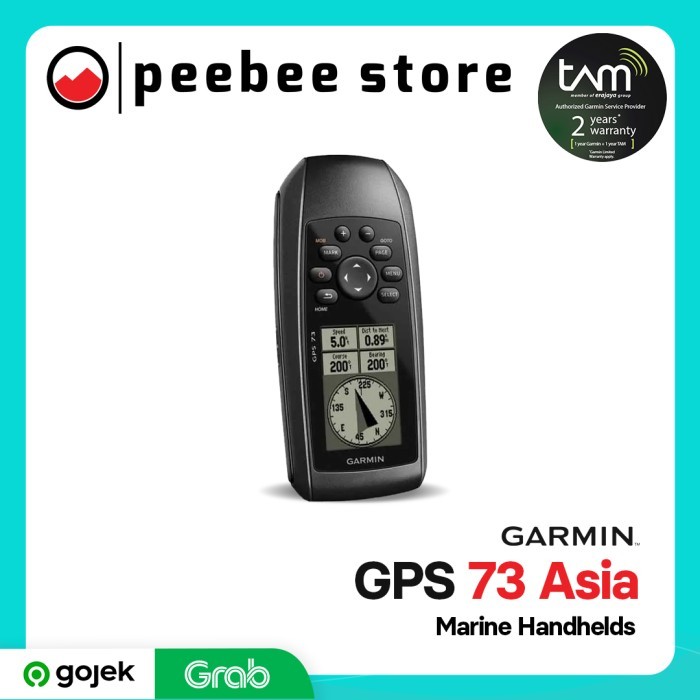 Jual Garmin GPS 73 Internasional Marine Handhelds Original - Garansi ...
