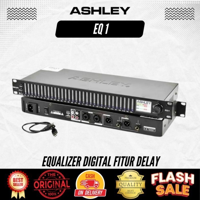Jual Equalizer Digital Ashley Eq1 Fitur Delay Original Produk Original ...
