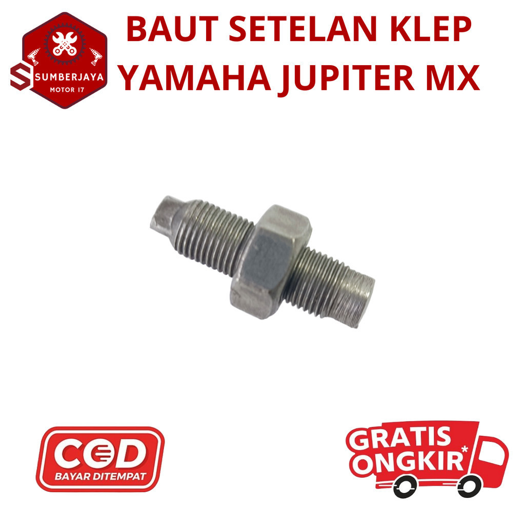 Jual Original Baut Setelan Klep Yamaha / Baut Mur Stelan Klep Yamaha ...