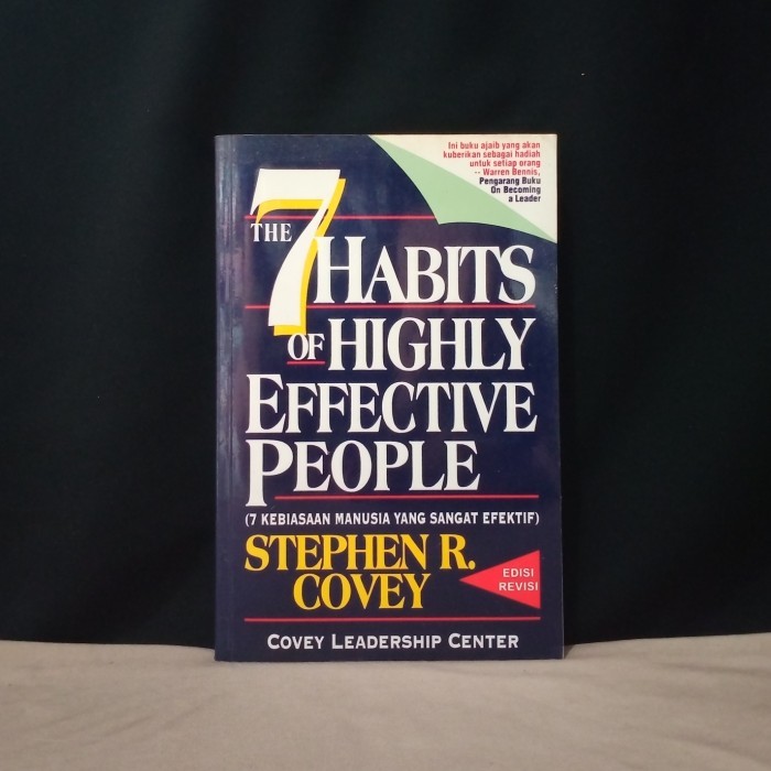 Jual THE 7 HABITS OF HIGHLY EFFECTIVE PEOPLE - STEPHEN R. COVEY - T2 | Shopee Indonesia