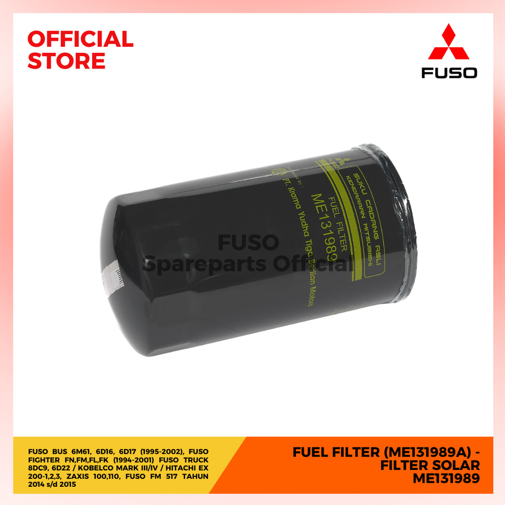 Jual Fuso Fuel Filter Solar - Fuso Bus 6M61 6D16 6D17 (1995-2002 ...