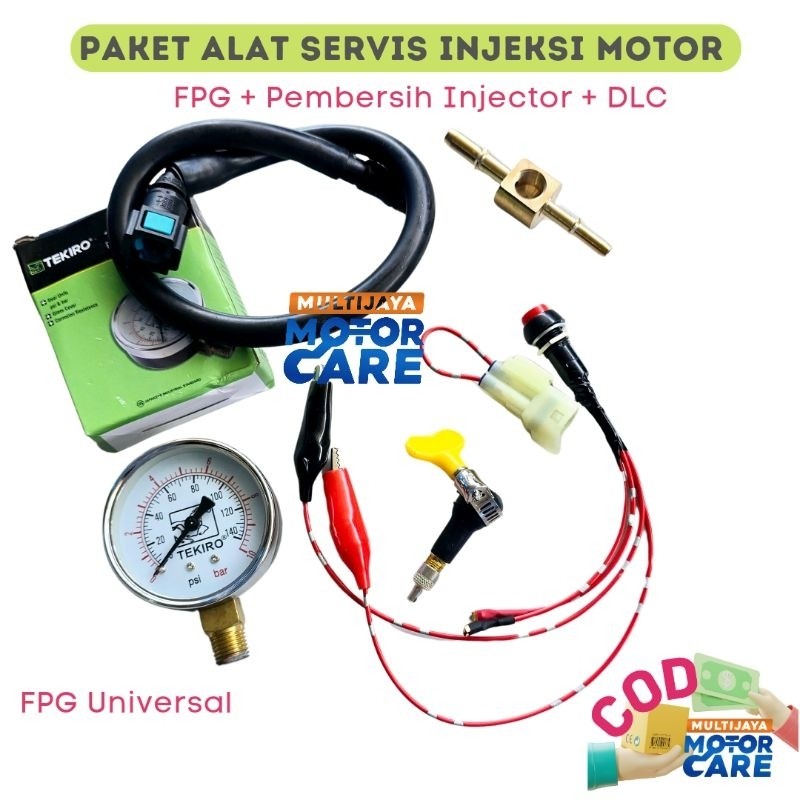 Jual SET Paket Fuel Pump Tester UNIVERSAL + Alat Pembersih Injector ...