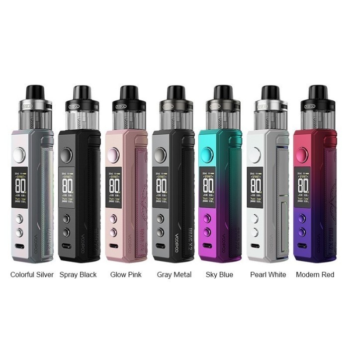 Jual Voopoo Drag X2 80W 18650 Pod Mod Kit by Voopoo - Pod Mod Drag X 2 ...