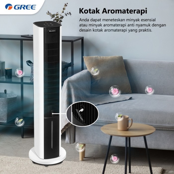 Jual GREE ACOOL6 Air Cooler Tower Fan Kipas Angin Penyejuk Pendingin ...