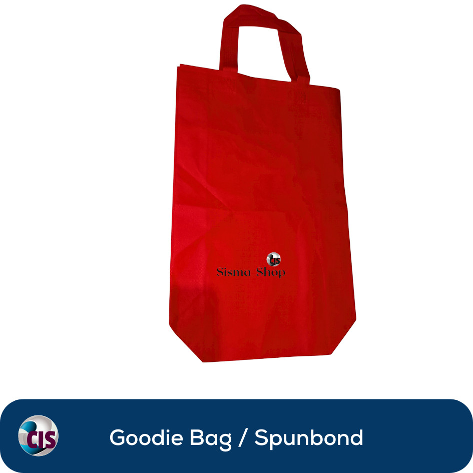 Jual Goodie Bag 24X22X28 Warna Merah - Tas Spunbond 24 X 22 X 28 Warna ...