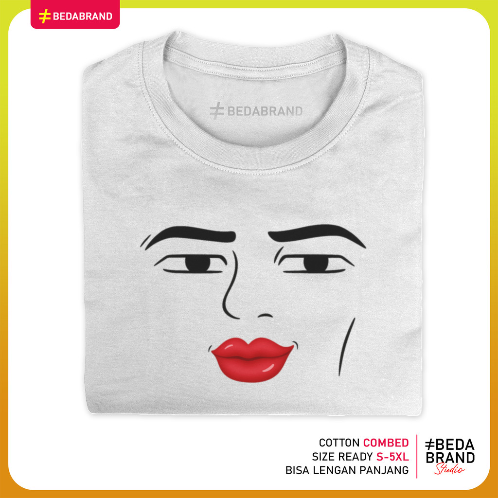 Jual Parodi Plesetan Lucu Bedabrand - Roblox Man Face | Shopee Indonesia