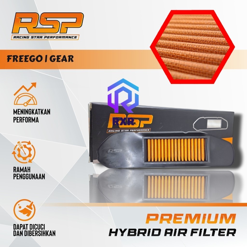 Jual Filter Udara Motor Yamaha Freego / Freego Connected / Gear - RSP ...