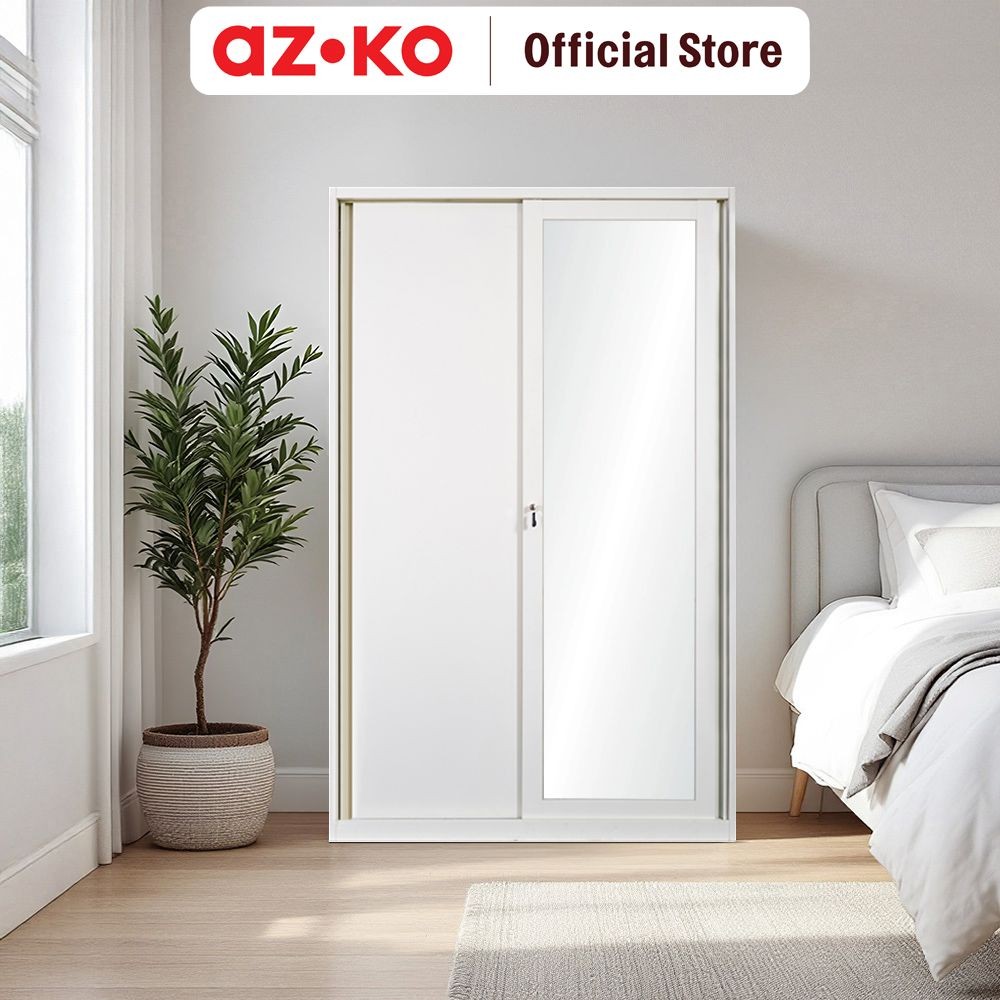 Jual AZKO Masterspace 122x55x195 cm Lemari Pakaian 2 Pintu Geser ...