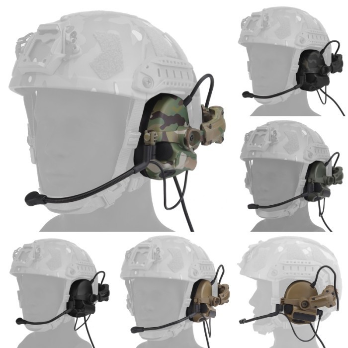 Jual Peltor Repro With Helmet Arm - Com tac V Single Lead - Dudukan ...