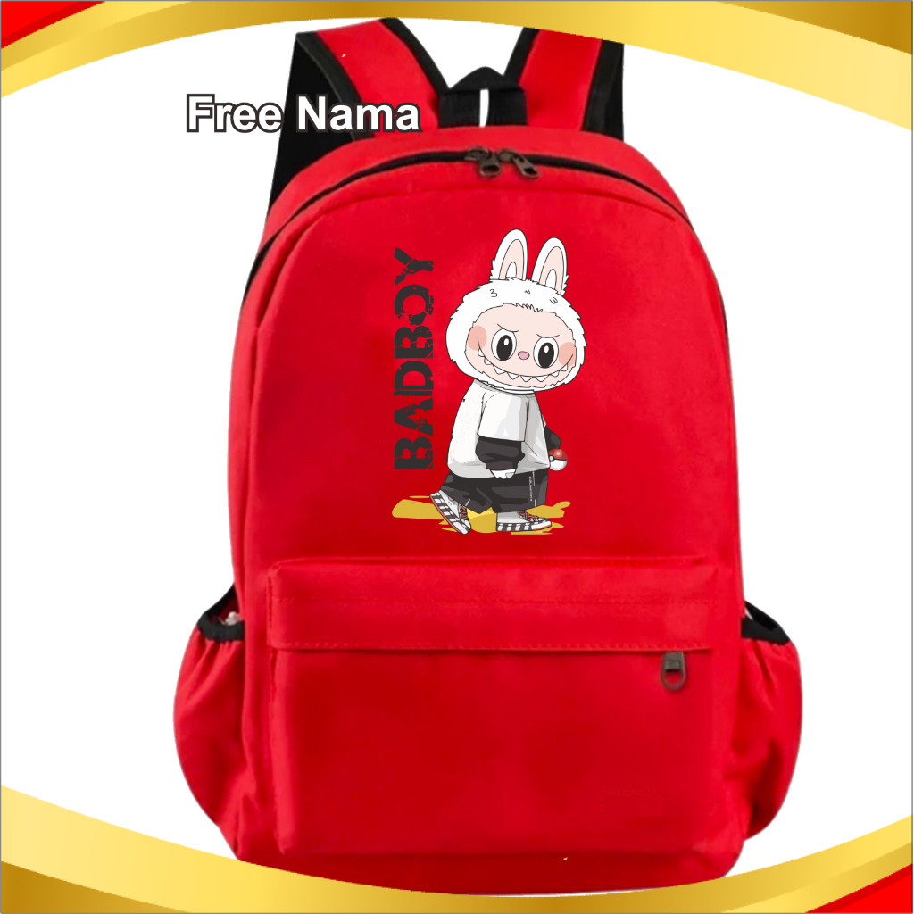 Jual MD Tas Ransel Badboy Labubu Imut Anak Laki-laki dan Perempuan Cocok Untuk Sekolah SD SMP ...