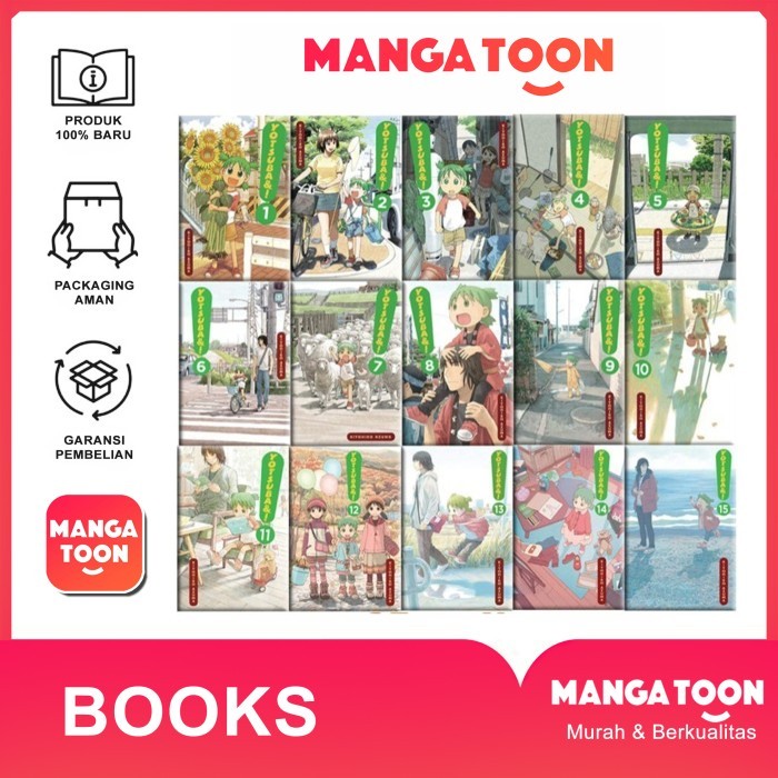 Jual Komik Yotsuba&! (Vol.1-15) by Kiyohiko Azuma (English) - MangaToon ...