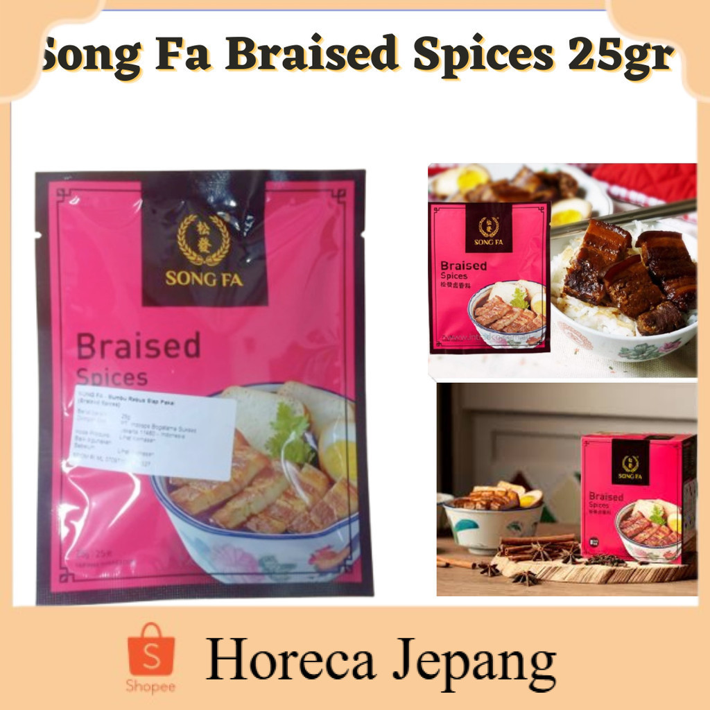 Jual Song Fa Braised Spices 25gr/ Song Fa Bak Kut Teh Singapore / Song ...