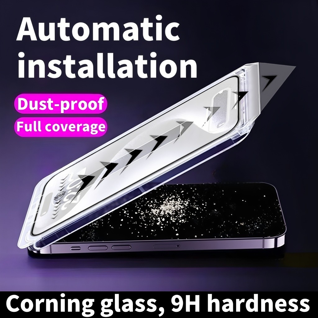 Jual New Kaca tempered glass film Quick Install Tempered Glass for ...