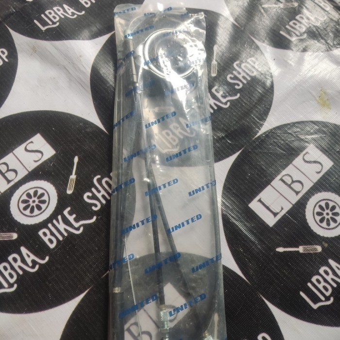 Jual REM SET ROTOR BMX UNITED STANDAR 25.4MM INCLUDE KABEL CABLE ...