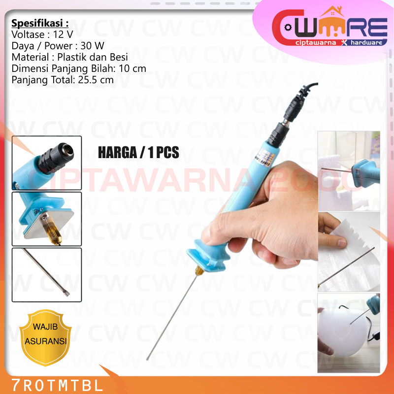 Jual Alat Potong Styrofoam Solder Ukir Gabus Cutter Polystyrene PE Foam ...