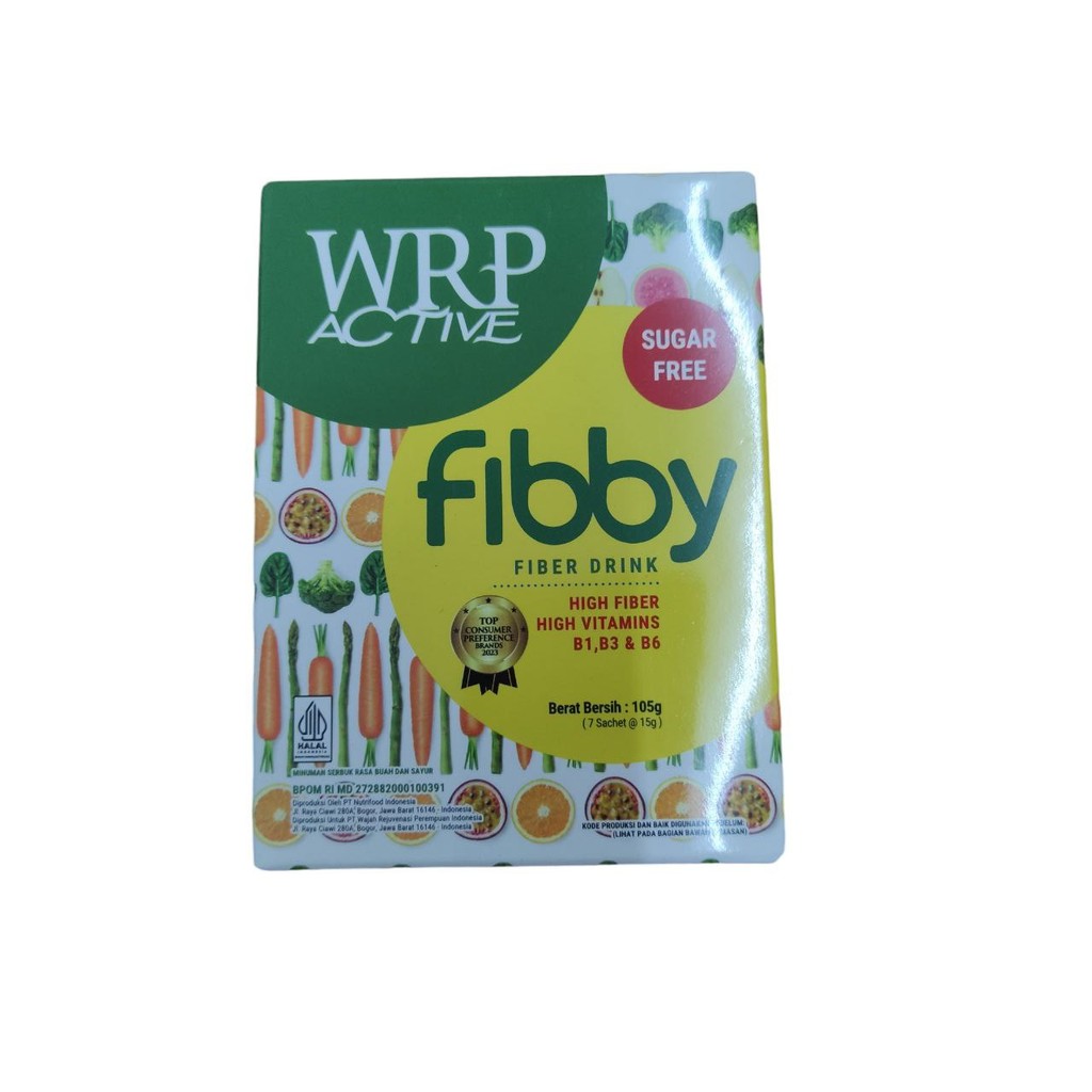 Jual WRP Active Fibby Fiber Drink 105 Gr | Shopee Indonesia