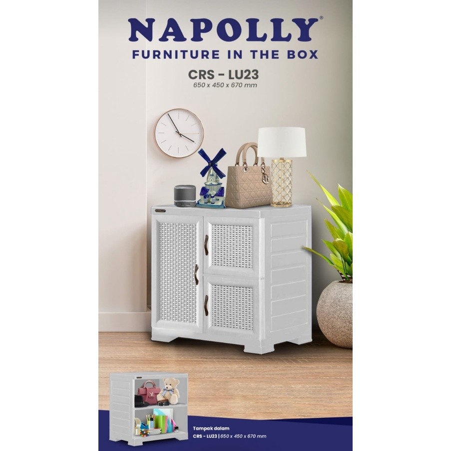 Jual NAPOLLY - CRS LU 23 PUMA - Lemari Plastik Kabinet | Nakas Napolly ...