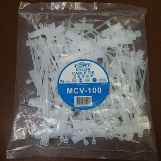 Jual Kabel Ties Bendera / Label 10cm FORT Nylon Cable Tie 100pcs ...