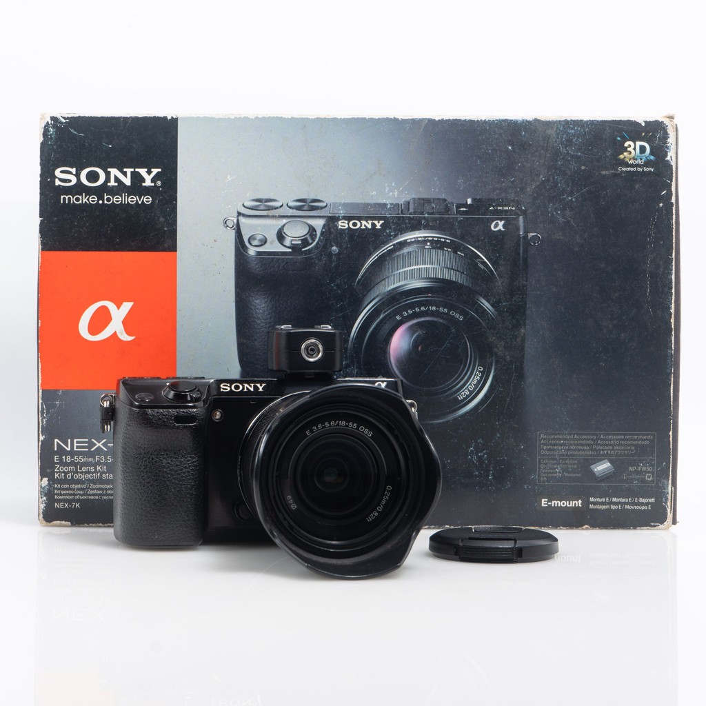 Jual Sony Nex-7 kit 18-55mm Oss, Komplit Box - Excellent 605 | Shopee ...