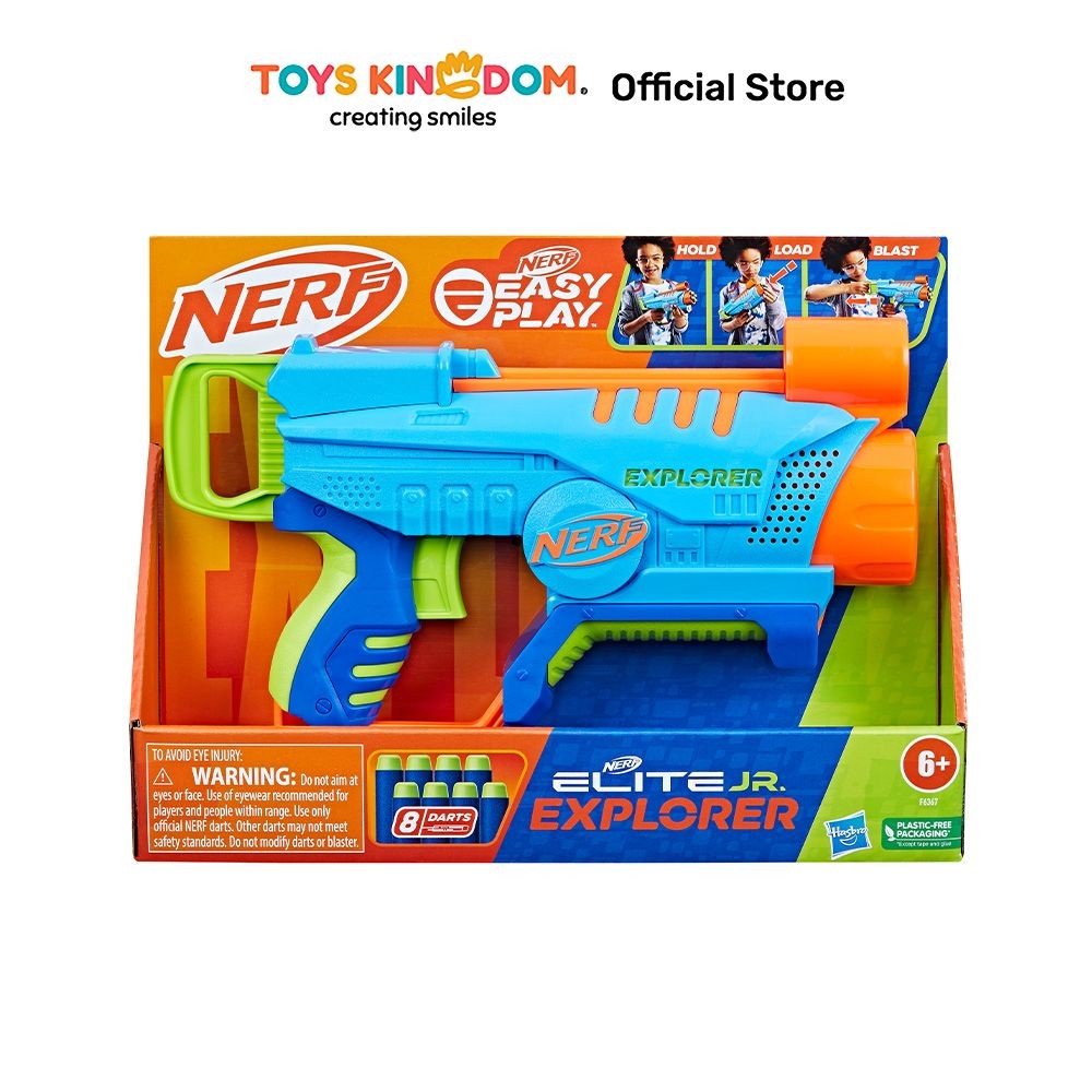 Jual Toys Kingdom Nerf Elite Jr Explorer F6367 Toys Kids Toy Senjata ...