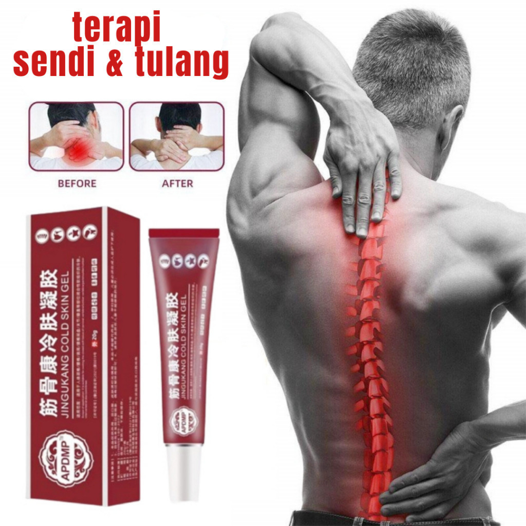 Jual KRIM GEL LUMBAR MERAH PEREDA NYERI 3X LEBIH TERASA Lumbar Cold ...