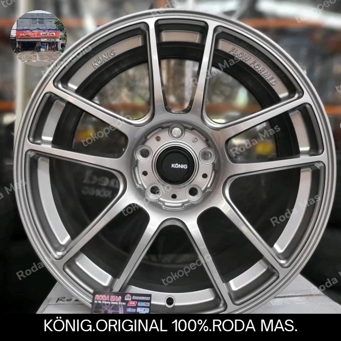 Jual Velg Konig Heliogram R18inch Original 5x114.3 (HRV,CRV,Creta,Xpander) | Shopee Indonesia