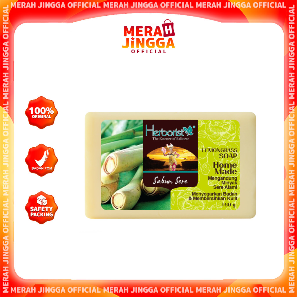 Jual Herborist Sabun Sere | Lemongrass Soap 80g | 160g | Herboris ...