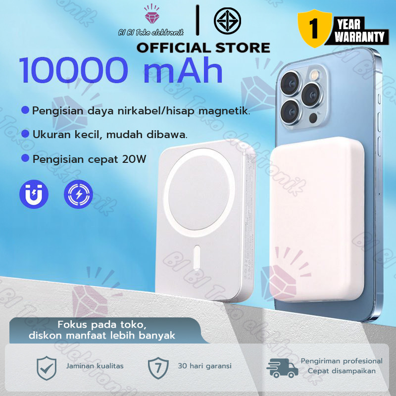 Jual Original Magsafe Powerbank 10000mah Magnetic 20W Fast Charging ...