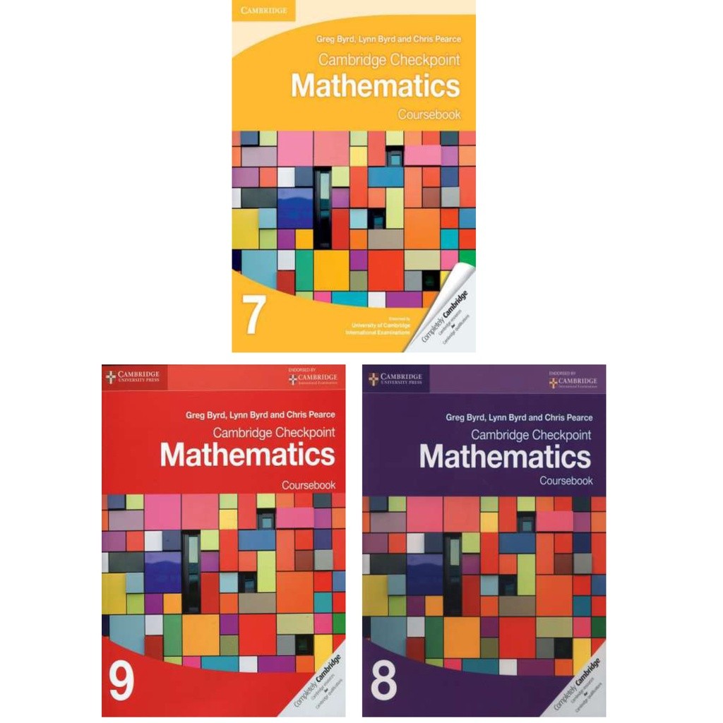 Jual Ca Checkpoint Mathematics Coursebook 7-8-9 / Full Warna | Shopee ...