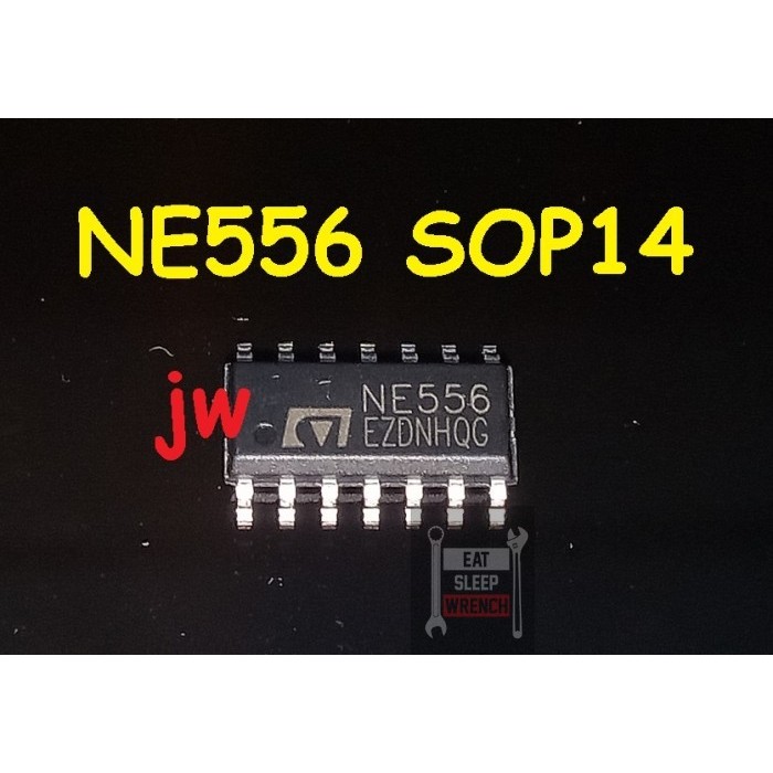 Jual NE556N NE556 NE 556N 556 Timer dual SMD SOP 14 aneka IC Transistor ...